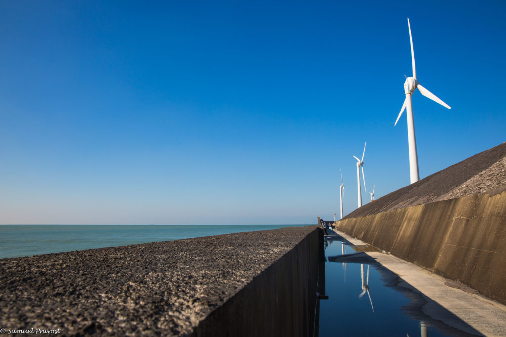 Le Portel : 3-point wind turbine recycling • Innovent